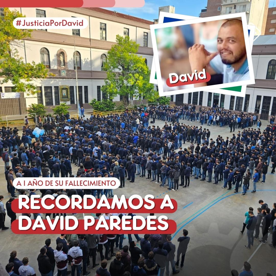Buscando un símbolo de paz: a 1 año del fallecimiento de David Paredes ...